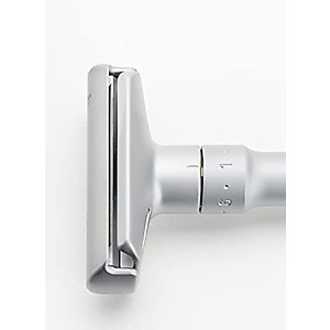 Merkur Razor Adjustable Futur Brushed Chrome Safety Razor, MK-700002 , 1 Count (Pack of 1)