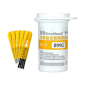 10 pcs/Bottle BKM13-1 Total Cholesterol CHOL Test Strips