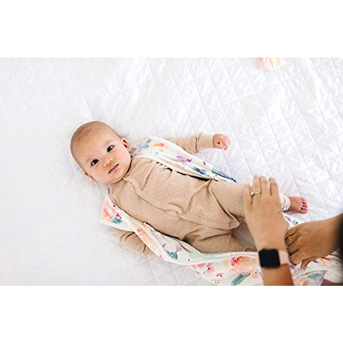 Premium 3-Layer Knit Sleep Bag"Bloom" by Copper Pearl