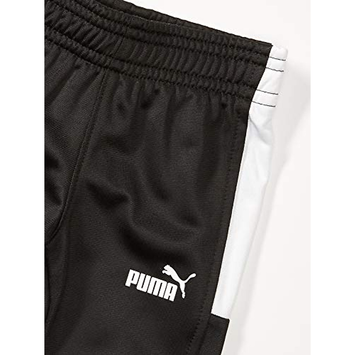 PUMA Boys' Track Jacket & Pant, Black, 0-3M