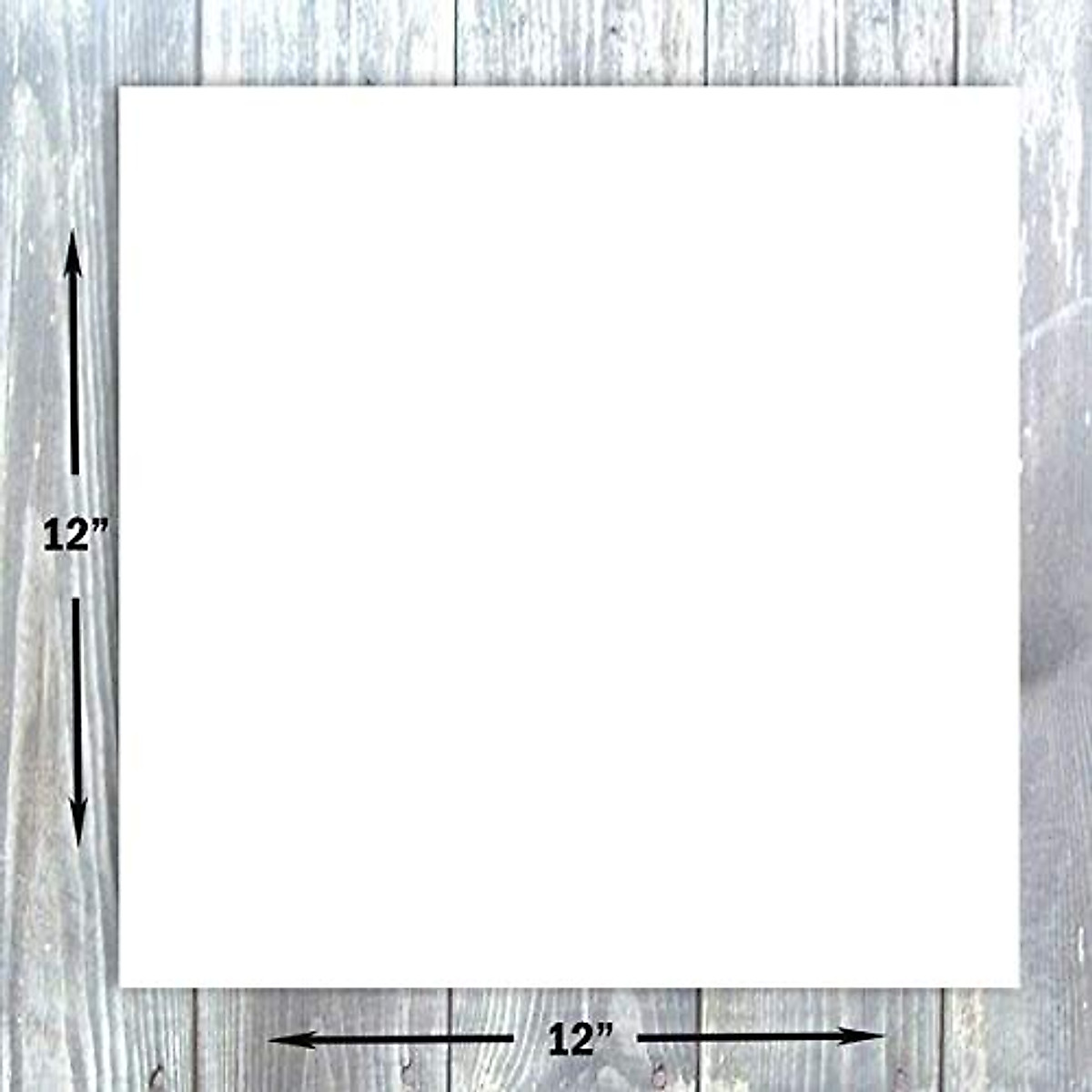 Hamilco White Cardstock Scrapbook Paper 12x12 Heavy Weight 120 lb Cover Card Stock – 25 Pack