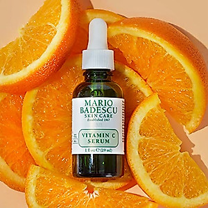 Mario Badescu Vitamin C Serum for All Skin Types | Lightweight Serum with Vitamin C & Sodium Hyaluronate | Visibly Reduces Signs of Aging | 1 Fl Oz (Pack of 1)
