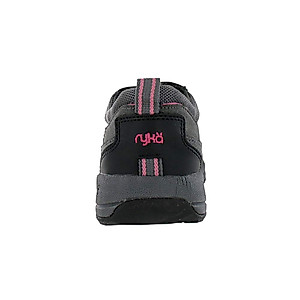 Ryka Terrain Zip Womens Shoes Size 9.5, Color: Grey/Black/Pink