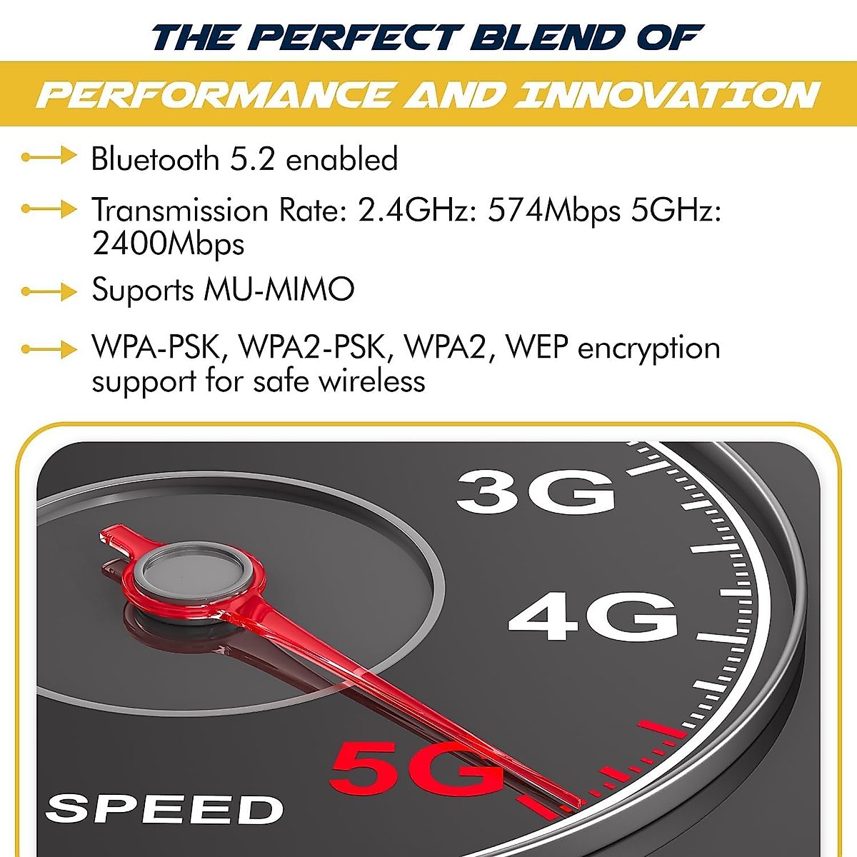 HighZer0 Electronics AX1650x Killer Series WiFi 6 Upgrade | Gaming WiFi Adapter | M.2 WiFi Card for PC | 2.4 Gbps WiFi for PC | Supports Bluetooth 5.2 & Intel, AMD, Windows 10+, Linux (AX1650x)