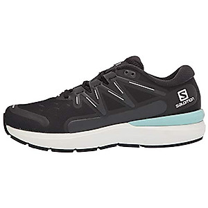 Salomon Sonic 4 Confidence Running Shoes for Men, Black/White/Ebony, 10.5