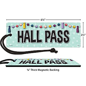 Teacher Created Resources Oh Happy Day Magnetic Hall Pass (TCR77518)