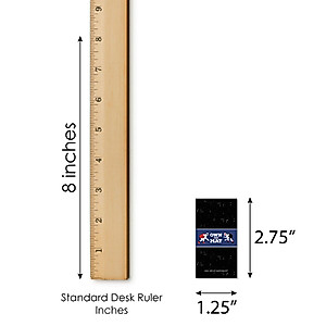 Big Dot of Happiness Own the Mat - Wrestling - Mini Candy Bar Wrapper Stickers - Birthday Party or Wrestler Party Small Favors - 40 Count