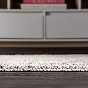 JONATHAN Y MOH101B-4 Moroccan Hype Boho Vintage Diamond 4 ft. x 6 ft. Area Rug, Bohemian, Southwestern, Casual, Transitional, Pet Friendly, Non Shedding, Stain Resistant, Easy-Cleaning, Cream/Gray