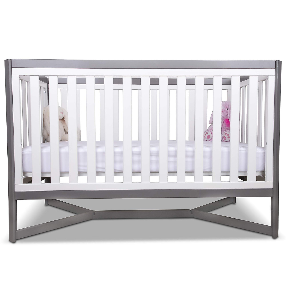 Waterguard Quilted Cotton Mattress Pad - Crib Size - Soft, Comfortable, and Fluffy Mattress Pad - Waterproof Mattress Protector Stretched 7" for Snug Fit on Regular Sized Mattress.