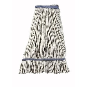 Winco Yarn Mop Head, 24-Ounce, 4 Ply Loop End, White , medium - MOP-24W
