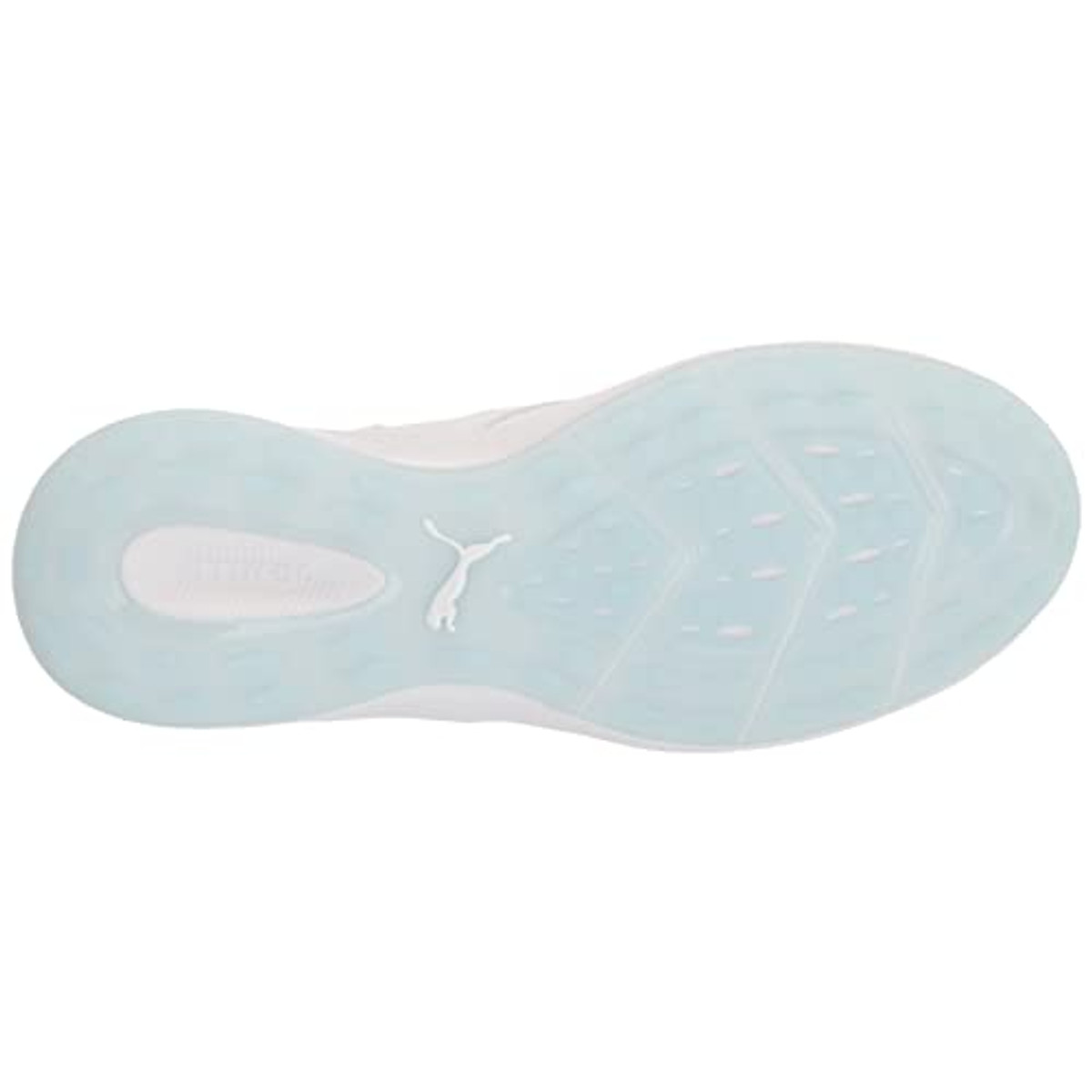 Puma Golf Women's IGNITE MALIBU WMNS Golf Shoe, PUMA White-PUMA Silver-Lucite, 9