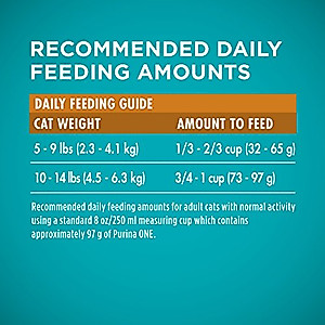 Purina ONE Natural Dry Cat Food, Tender Selects Blend With Real Chicken - 7 lb. Bag