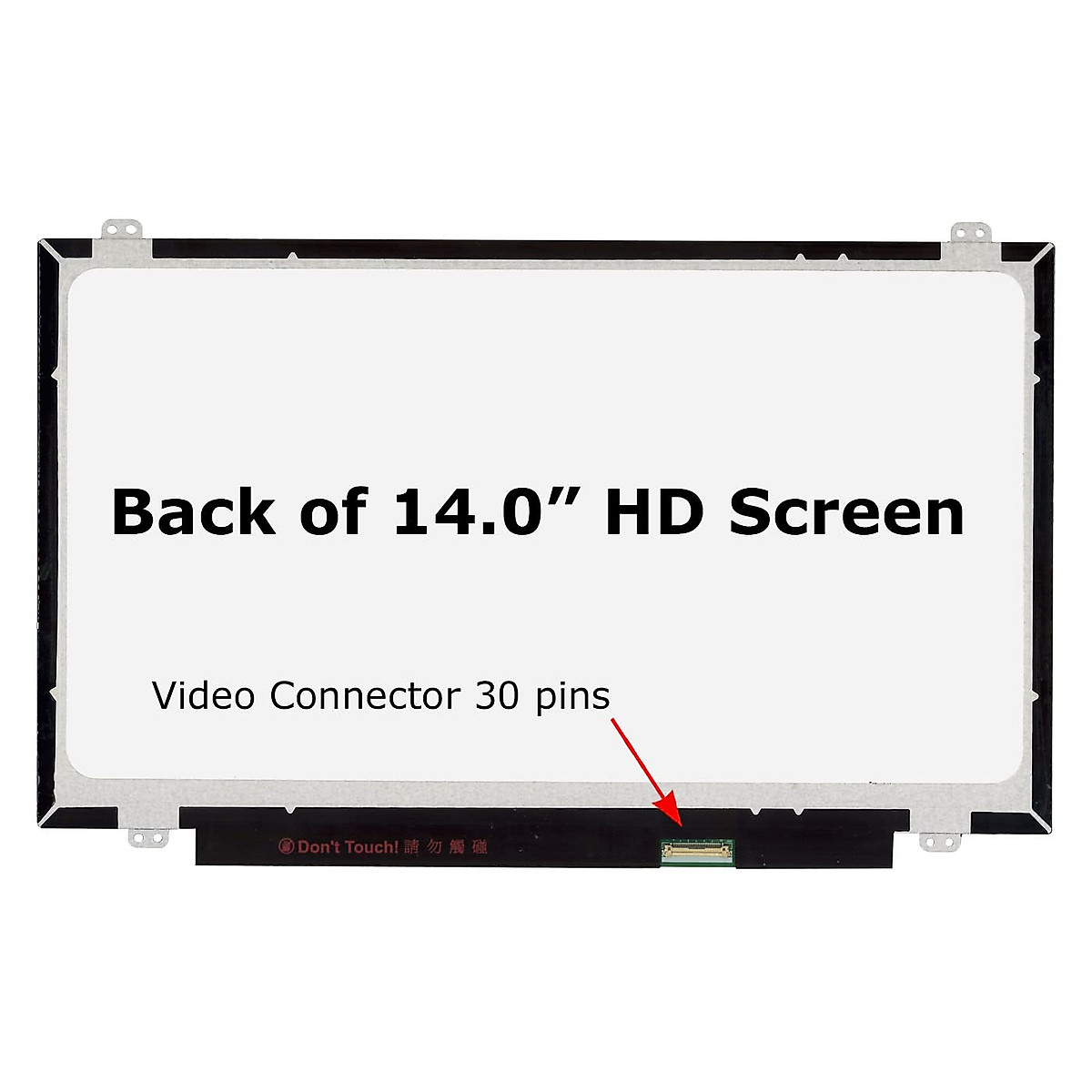 SCREENARAMA New Screen Replacement for HP Chromebook 14 G4, HD 1366x768, Glossy, LCD LED Display with Tools