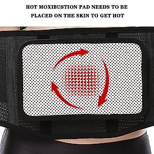 LSRRYD Premium Double Pull Lower Back Lumbar Support Belt Brace Lower Back Brace Pain Relief Back Support Brace for Pain Relief and Injury Prevention (Size : XL)