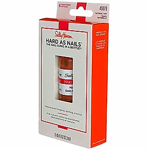 Sally Hansen Hard As Nails Natural Tint 0.45 Ounce (13.3ml) (2 Pack)
