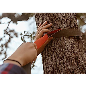 KAMMOK: Python 15' Tree Friendly Hammock Straps | Woven, No-Stretch, Knotless, Durable Holds up to 500lbs, (Lightweight for Hiking, Camping, Backpacking), Set of 2 w/ Stuff Sack