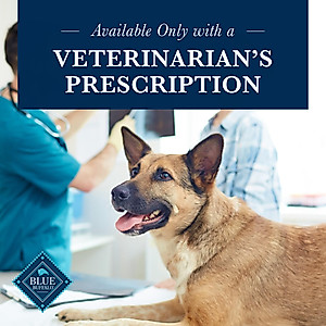 Blue Buffalo Natural Veterinary Diet HF Hydrolyzed for Food Intolerance Dry Dog Food, Veterinarian's Prescription Required, Salmon, 6-lb. Bag