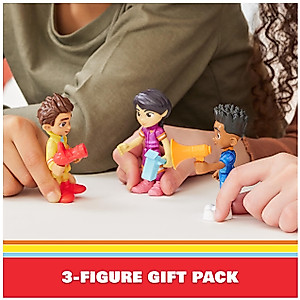 Disney Junior Firebuds Action Figures Gift Pack with 3 Collectible Kids Toys: Bo, Jayden and Violet and Accessories, for Ages 3 and up