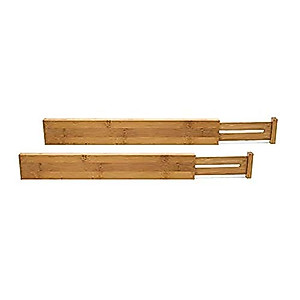 Bamboo Custom Fit Drawer Dividers (2)
