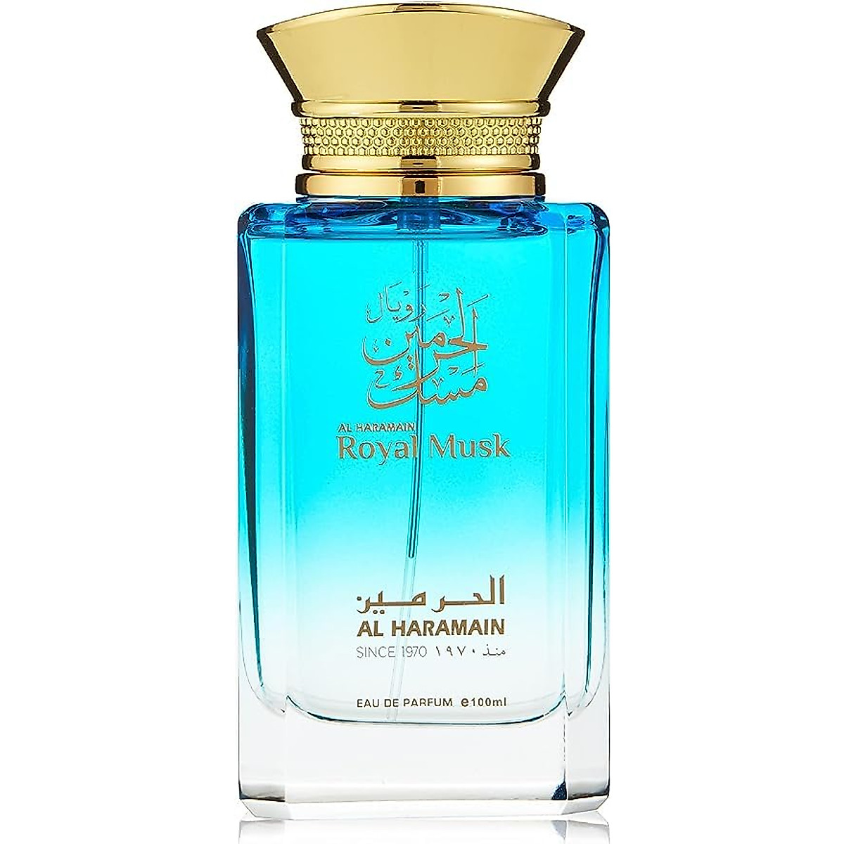 Al Haramain Royal Musk - Arabian Perfume for Women and Men - Unisex Perfume - Long Lasting Perfume for Men and Women - Floral Citrus Scent - 3.3 oz