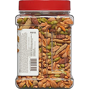 Fisher Snack Tex Mex Trail Mix, 30 Ounces, Hot and Spicy Peanuts, Almonds, Salsa Corn Sticks, Sesame Sticks, Chili Bits, Pepitas