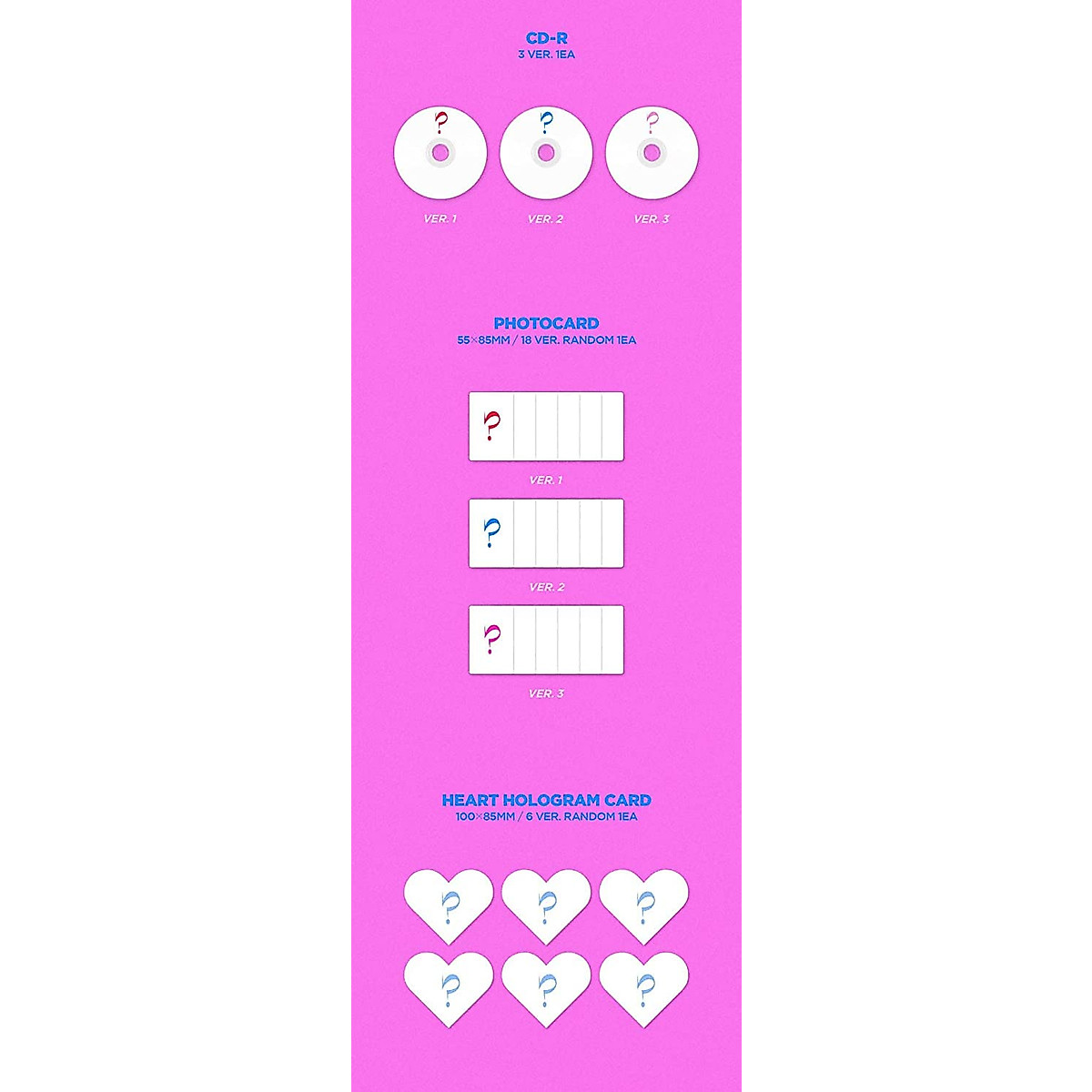 DREAMUS IVE - Love Dive [Ver 3.] (2nd Single Album) Album+Pre Order Benefits+CultureKorean Gift(Decorative Stickers,Photocards,Top Loader Stcikers)