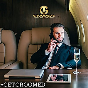 Groomed & Tailored Beard Oil For Men (The Professional) - Premium Beard Oil - For a Softer, Smoother, Moisturized Beard - Made with All-Natural and Organic Ingredients - Leave in Conditioner - Scented Gift for Husband and Dad, Father's Day Gift