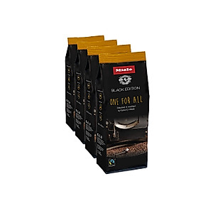 Miele Black Edition One For All Hand-Selected & Hand-Roasted Whole Coffee Beans - USDA Organic, Fair Trade Certified - 8.8 oz (250g)