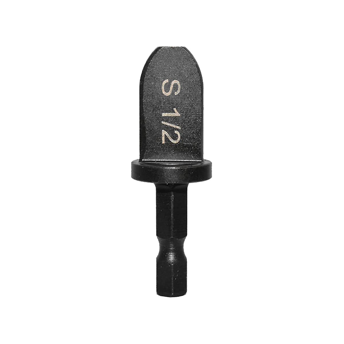 Saipe 6pcs 1/4 Inch Hex Shank Swaging Tool Drill Bit Set Copper Pipe Flaring Tool Air Conditioner Copper Pipe Swaging Flaring Drill Bits Tube Expander (1/4'', 3/8'', 1/2'', 5/8'', 3/4'', 7/8'')