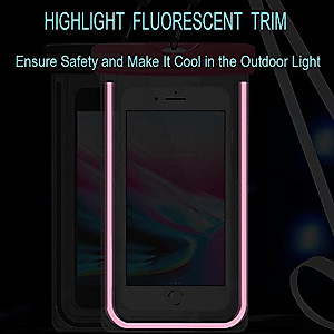 smartlle Waterproof Phone Pouch Case, 2-Pack Universal Waterproof Cell Phone Bag/Holder for iPhone 13 12 11 Pro Max XS Max, SE XR X 8 7 6S Plus, Samsung Galaxy, LG, IPX8 Dry Bag with Neck Lanyard