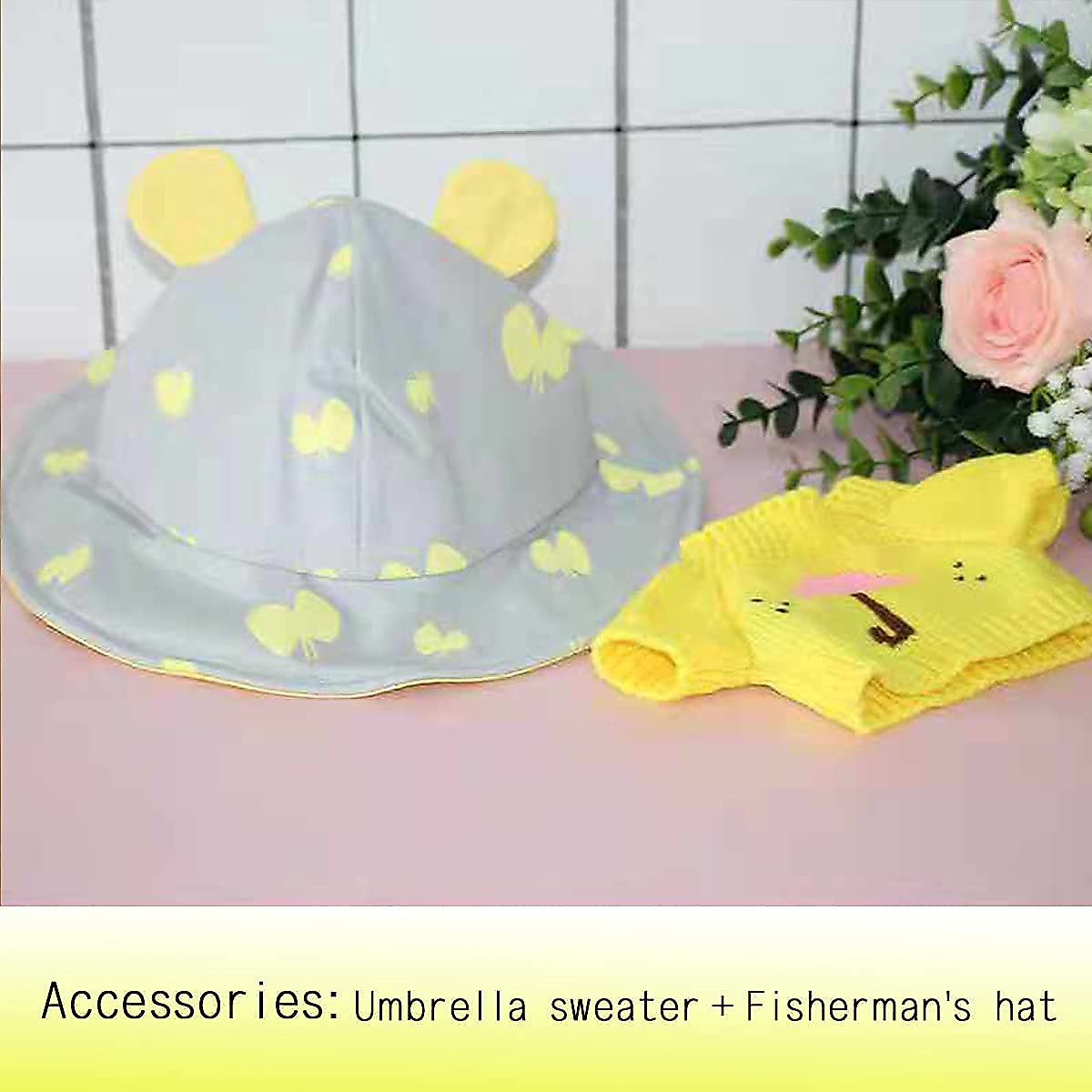 AKMRWJWC Yellow Duck Cute Stuffed Animal Mini Plush Toy Very Suitable As a Best Gift for Children Lovely Decoration Can be DIY or Christmas (30cm/12inch) (Yellow)