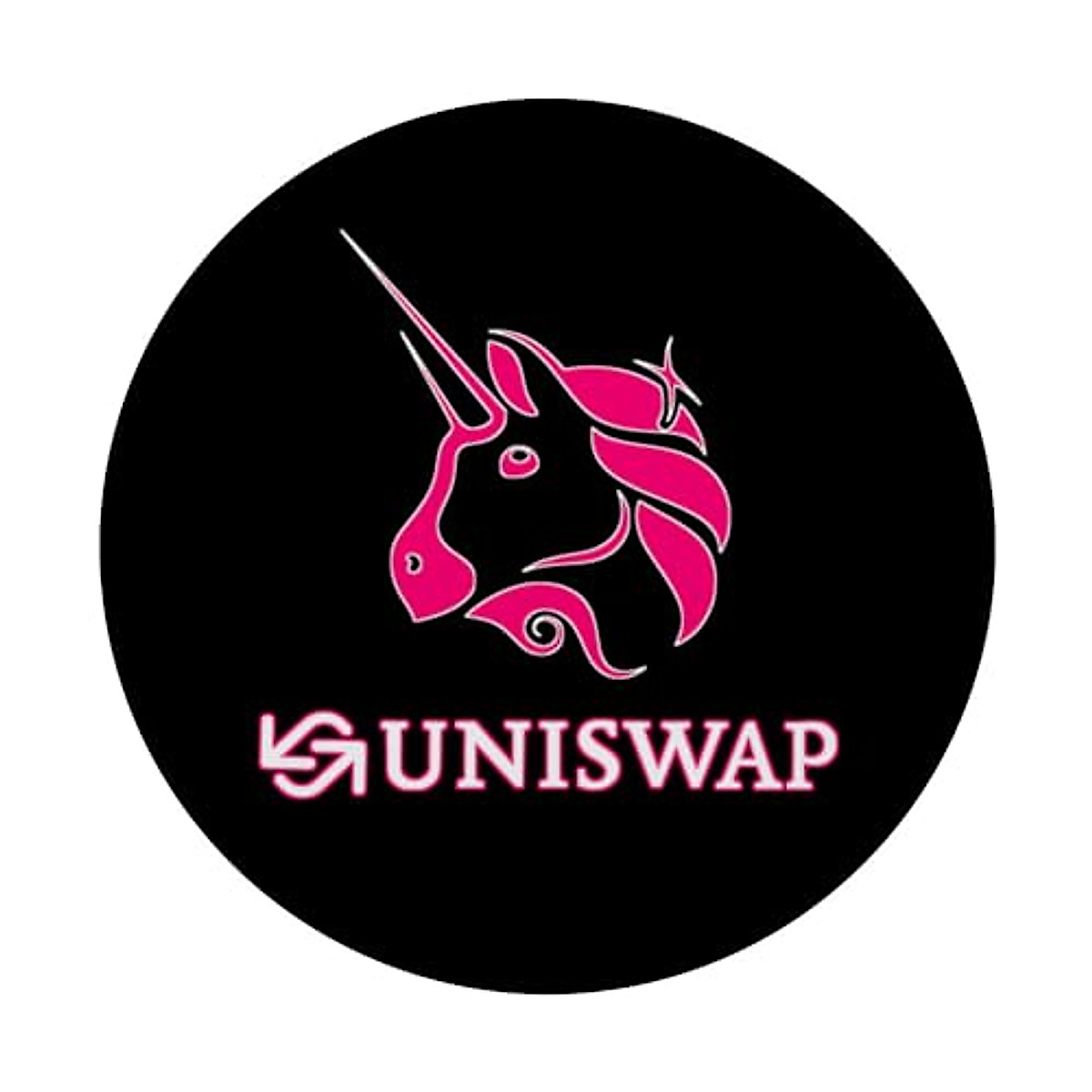 Uniswap UNI Crypto Currency Digital Coin Classic PopSockets Standard PopGrip