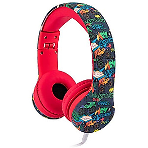Snug Play+ Kids Headphones with Volume Limiting for Toddlers (Boys/Girls) - Monster Trucks