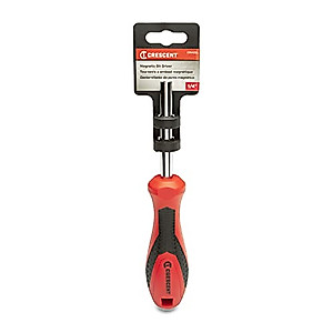 Crescent 1/4" Drive Dual Material Bit Holding Screwdriver Handle - CRW25C
