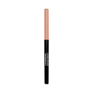 COVERGIRL Exhibitionist Lip Liner, Pencil, Creamy, In the Nude, 0.012 Fl Oz ,Lip Crayon, Makeup, Intense Pigmentation, Self-Sharpening Easy Application, Instant Definition