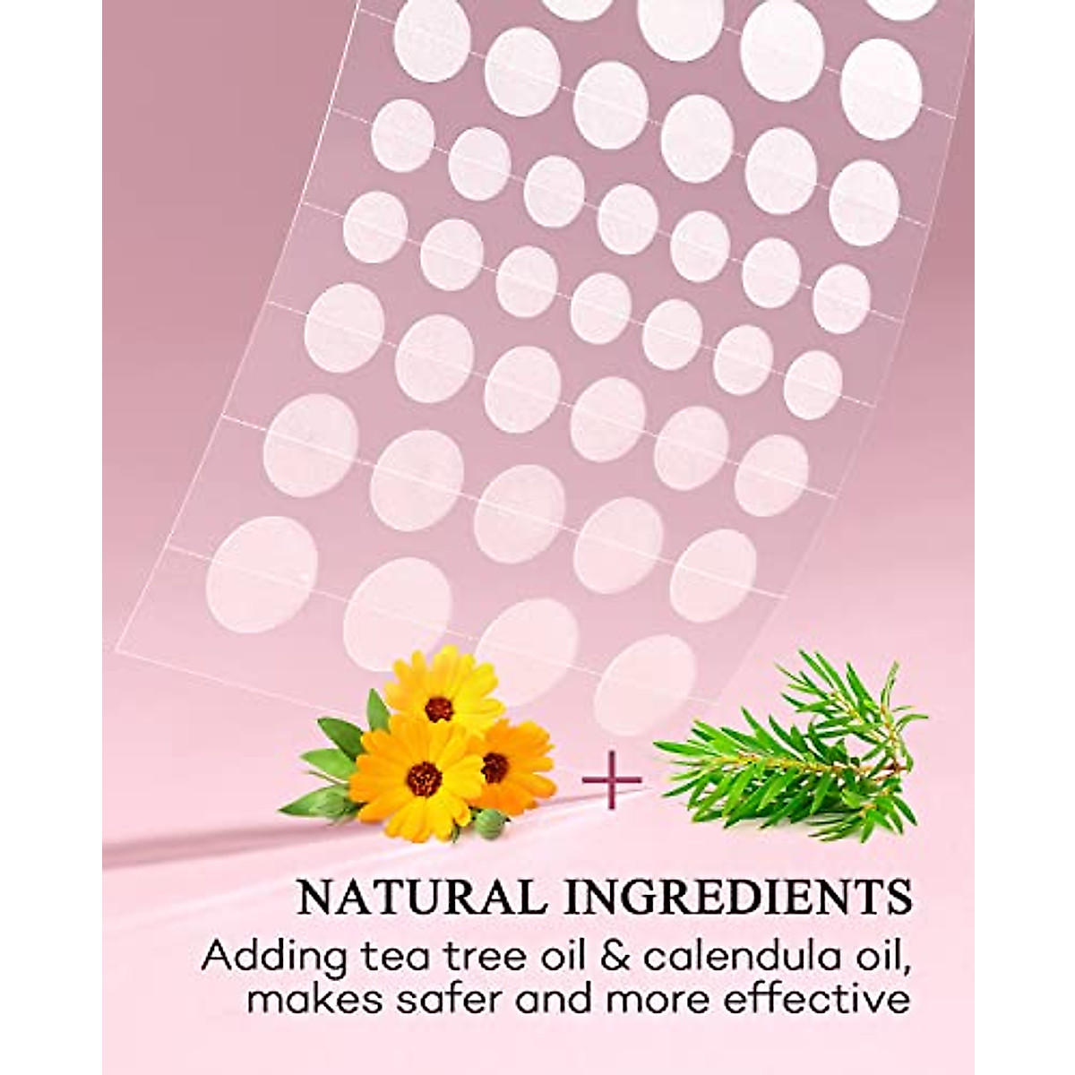 TKTK Pimple Patches Acne Patches For Face 4 Sizes 176 Patches Hydrocolloid Patch Acne Absorbing Zit Patch Easy To Peel, Add Tea Tree & Calendula Oil