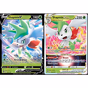 Shaymin V & VSTAR 014/172 Brilliant Stars - Ultra Rare Pokemon Card Lot