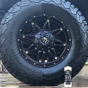Liquid X R.V.P. - Premium Tire Dressing for Any Rubber, Vinyl & Plastic - Leaves a Non Greasy, Satin Finish - Dress All & Add UV Protection (16 oz)