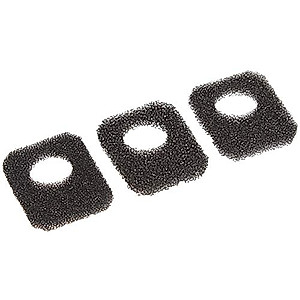 Supreme Hydro Foam Filtering Replacement Material for Danner Manufacturing, Inc., Pump Models 1.0, 1.5 and 1.9, 3pcs. per Pack, 12605