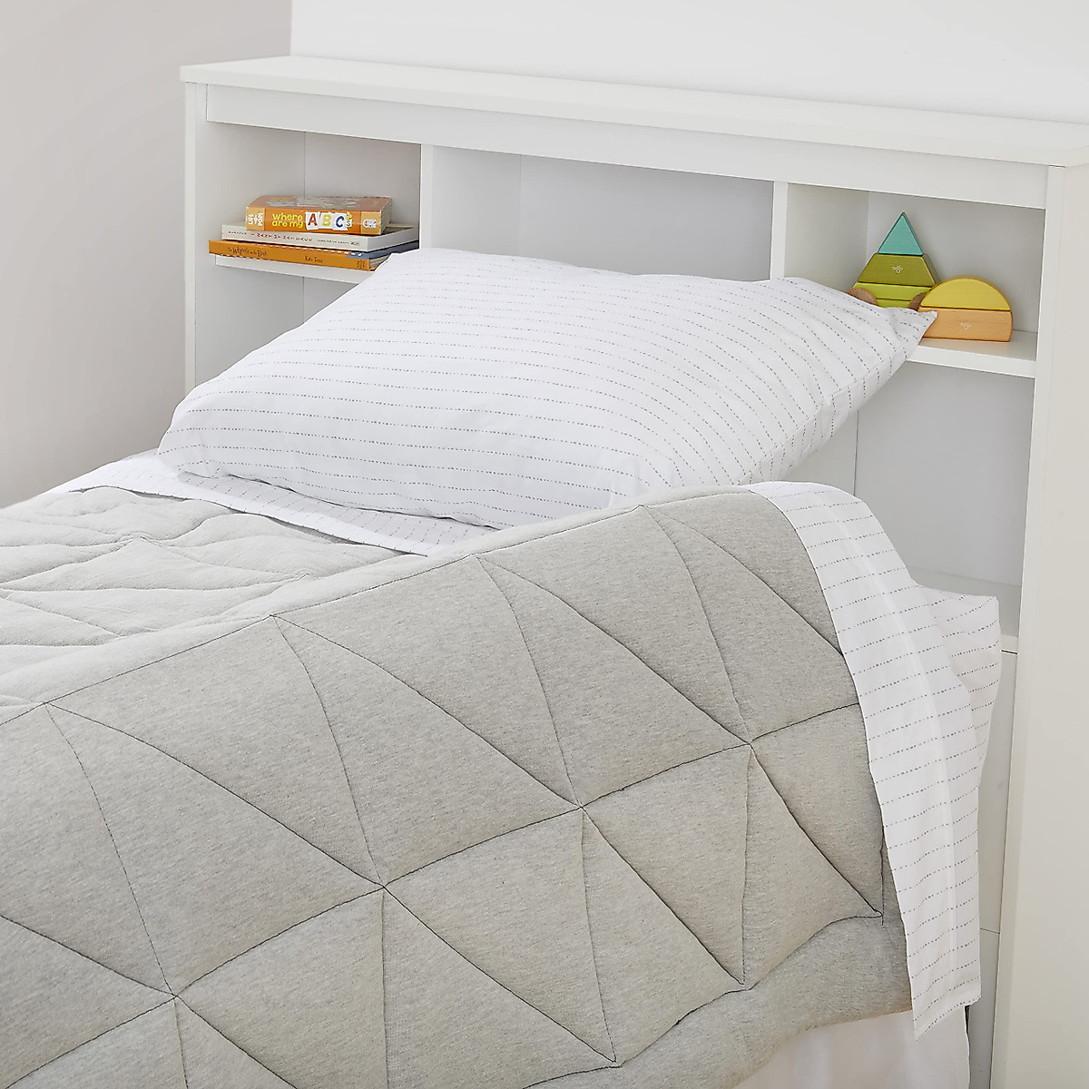 Summer Infant Soft & Secure Bedrail Bumper, Twin, White