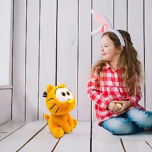 Adenzai 2024 Garfield Cat Plush Toy, Soft and Cuddly Stuffed Animal Pillow, Ideal Christmas and Birthday Gift for Kids