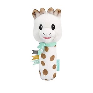 Sophie la girafe | Sweetie Pouet Rattle | Soft, Fun & Easy to Grasp | Awaken All 5 Senses