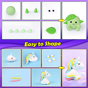 ESSENSON Air Dry Clay 88 Colors, Modeling Clay for Kids, DIY Molding Magic Clay, Gift for Kids