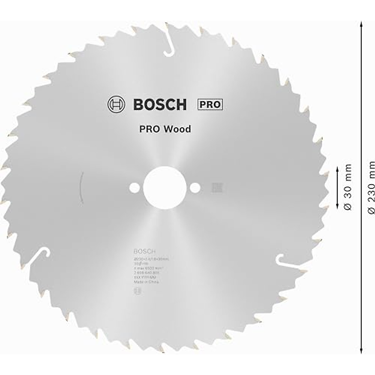 Bosch 2608640805 SEWOH 9.06" x 30mm 30T Circular saw blade Top Precision