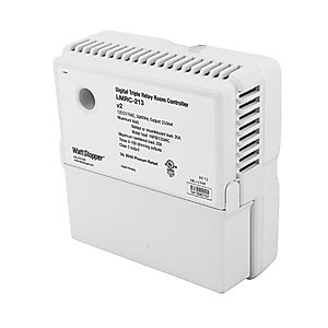 Watt Stopper LMRC-213 Digital 3-Relay Room Controller On/Off/Dimming 120/277, White