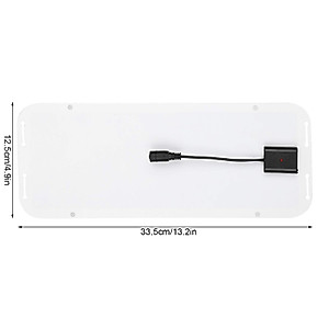 VTOSEN Outdoor 18V Solar Panel Portable Car Charging Power Board Charger Kit for Motorcycle - Solar Panel, Solar Power Board, and Car Solar Charger All in One