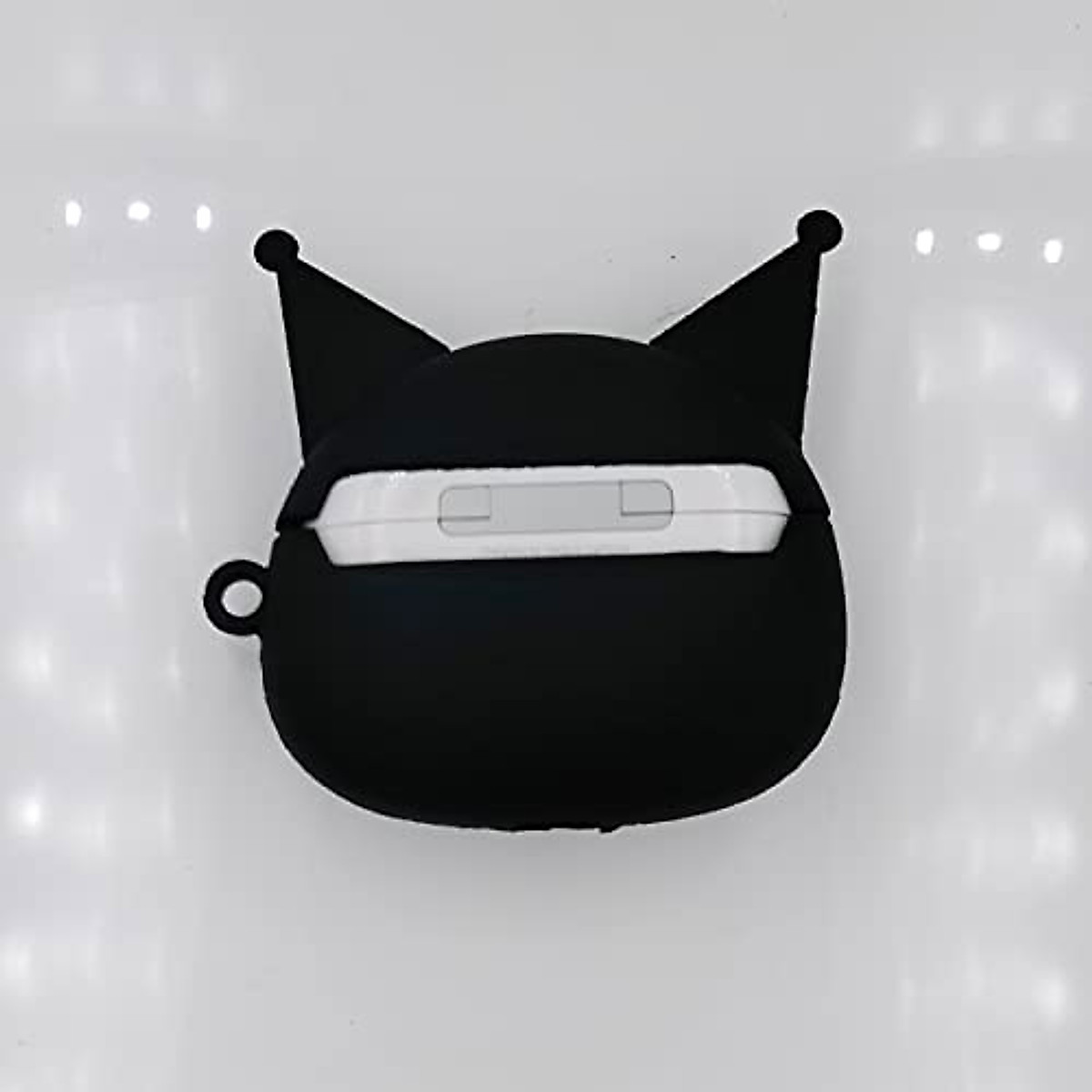 Cute Kurom Case for Airpods pro, Soft Silicone Anime Designed Funny 3D Cartoon Character Airpods pro Case with Lanyard Keychain Protective Cover for Women Girls Teens Boys Air pods pro case