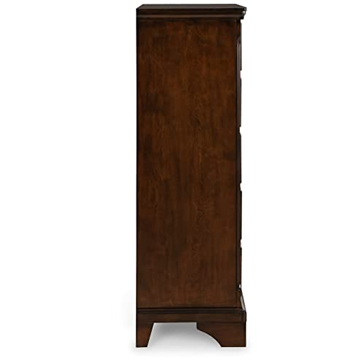 Signature Design by Ashley Brookbauer Traditional 5 Drawer Chest, Dark Brown