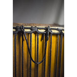 Doundoun Drum made of Mahogany finish a set, 16"x14", 20"x16", 24"x18" (Set)