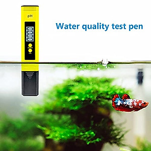PH Meter, Digital PH Tester Portable Water Quality Tester with 0-14 PH Measurement Range,Pool,Aquarium, Wine, Hydroponic